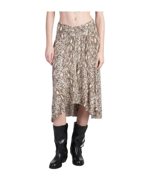 Isabel Marant Étoile Olena Midi Skirt - Nude