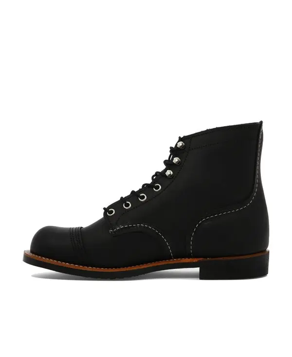 Red Wing Logo Lace-up Boots