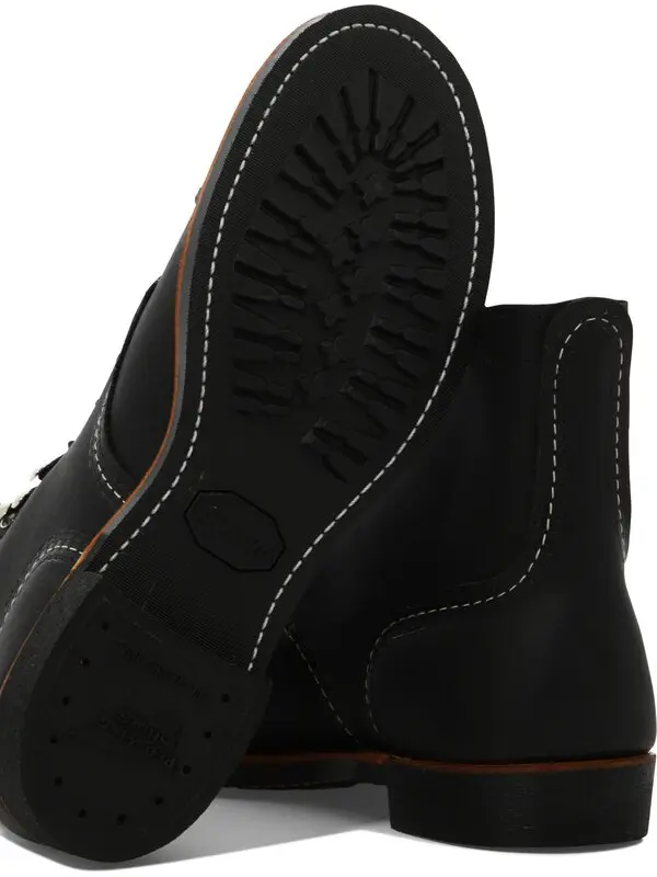Red Wing Logo Lace-up Boots