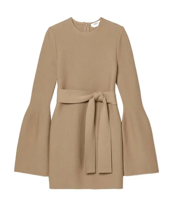 Gabriela Hearst Tenas Dress With Bell Sleeves