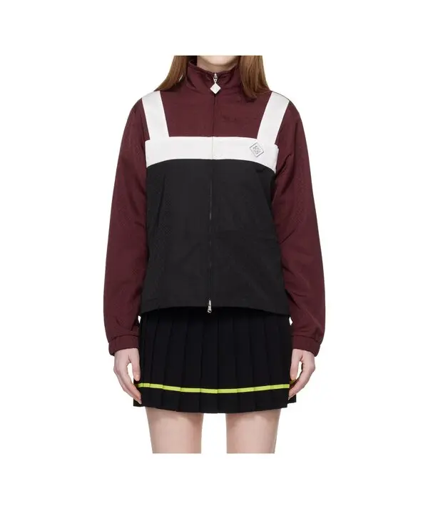 Casablanca Jacquard Logo Windproof Jacket