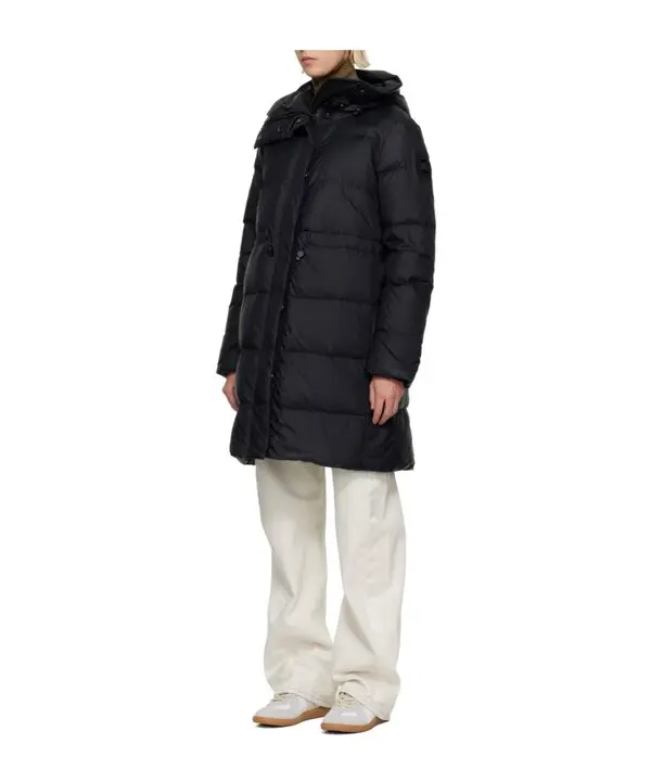 Canada Goose Montgomery Down Coat With Tonal Label - Black