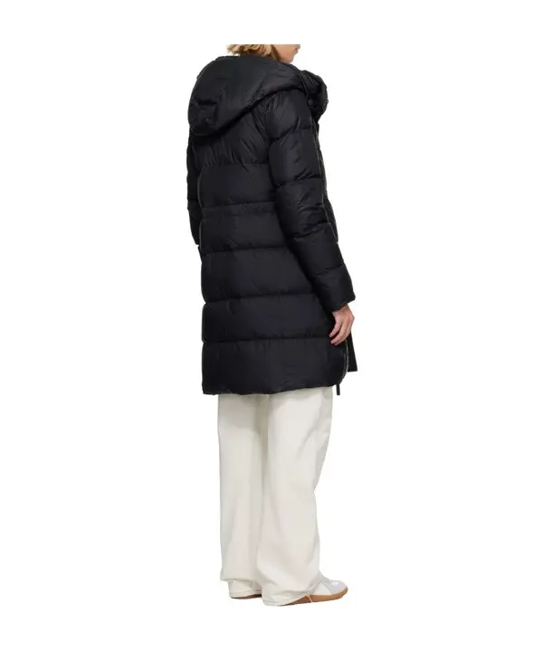 Canada Goose Montgomery Down Coat With Tonal Label - Black