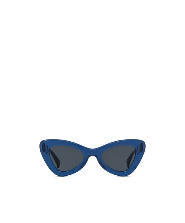 Kenzo Full Frame Cat Eye Sunglasses - Blue