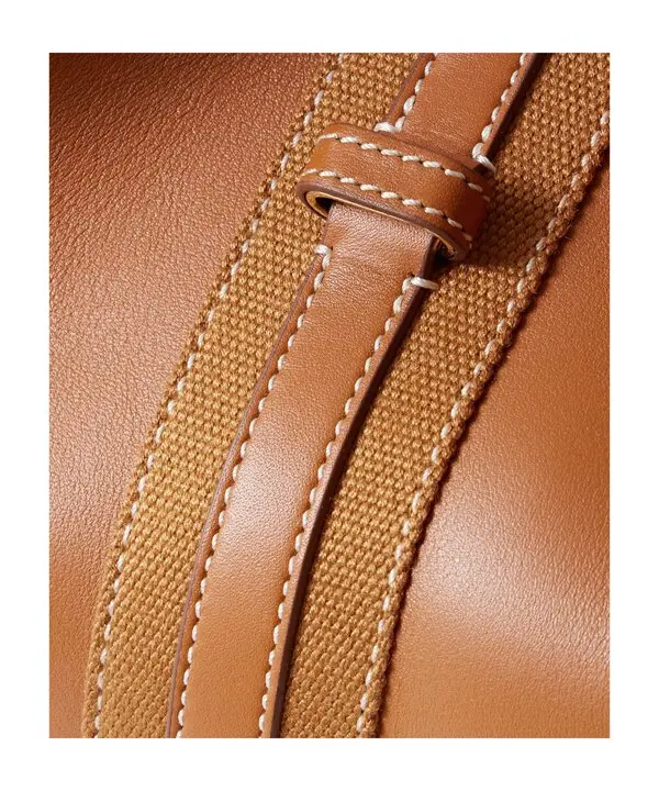 Loro Piana Bale Large Leather Bag - Brown