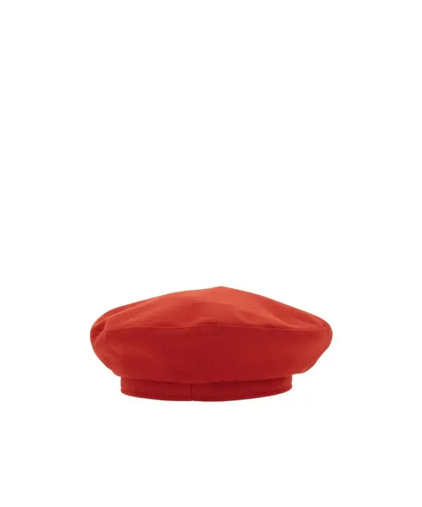 Barbour Logo Brooch Beret