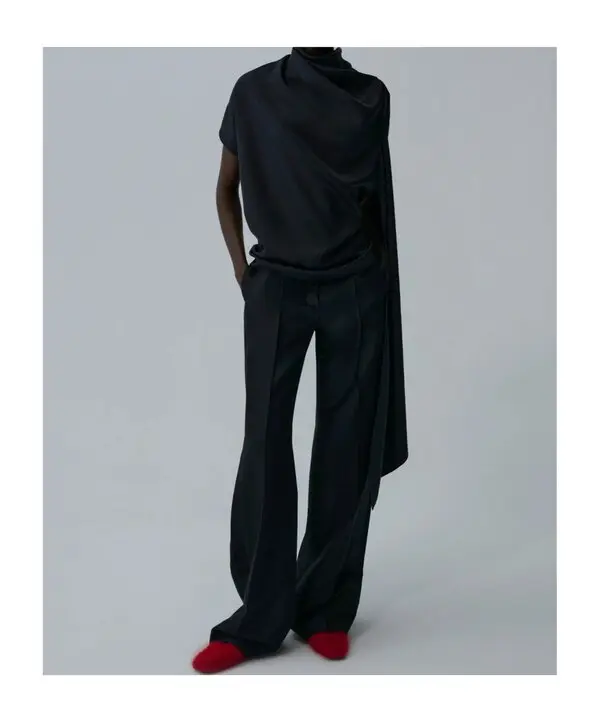 Magda Butrym Asymmetrical Drape Top
