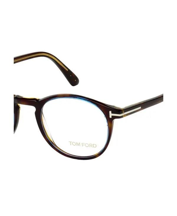 TOM FORD Round Frame Glasses - Black