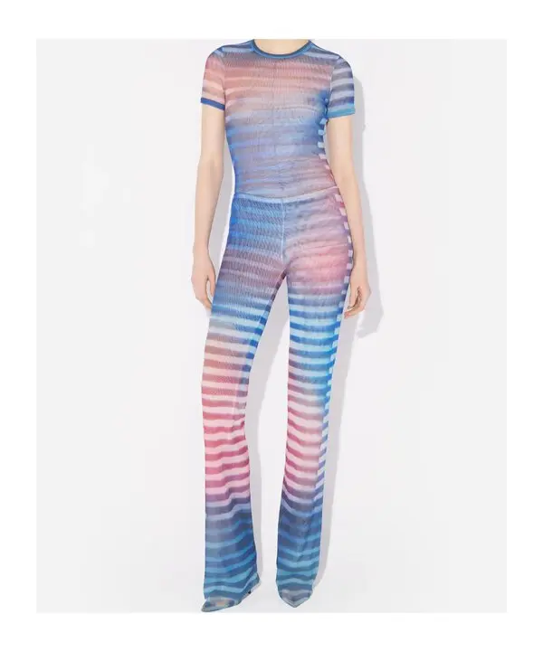 JEAN PAUL GAULTIER Air" Printed Mesh Trousers