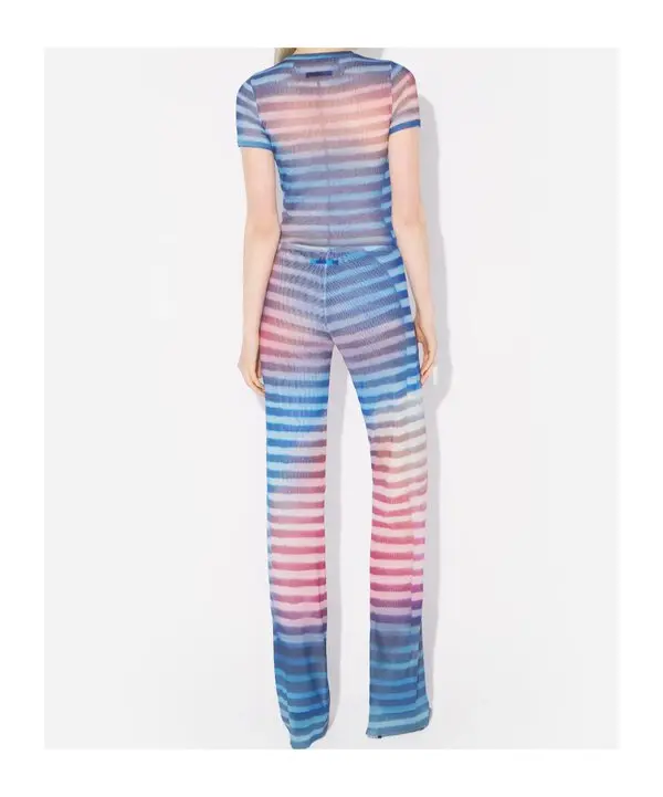 JEAN PAUL GAULTIER Air" Printed Mesh Trousers