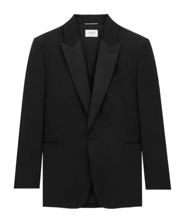 Saint Laurent Single-breasted Tuxedo Jacket
