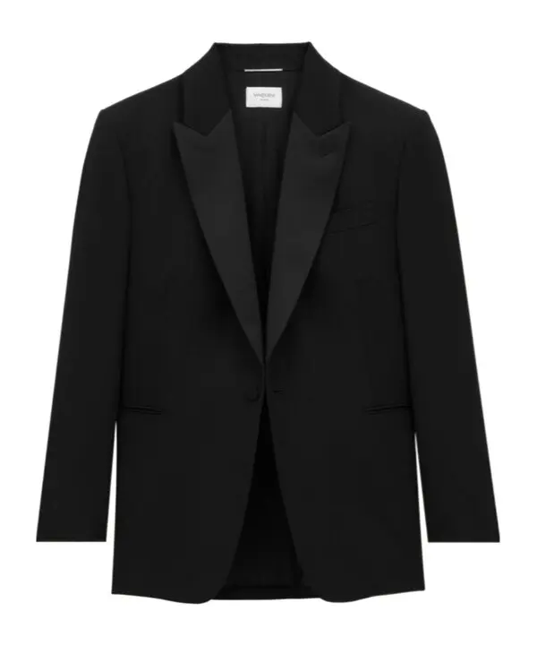 Saint Laurent Single-breasted Tuxedo Jacket
