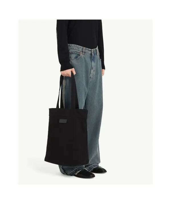 MAISON MARGIELA Wide-leg Denim Trousers With Contrast Insets