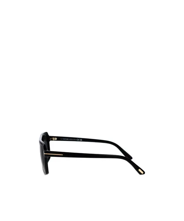 TOM FORD Vincent Pilot Frame Sunglasses - Black