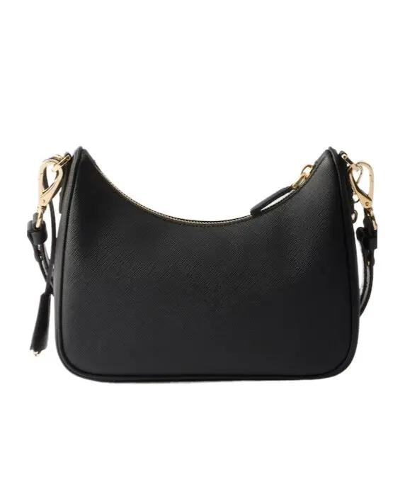 Prada Re-edition Mini Shoulder Bag - Black