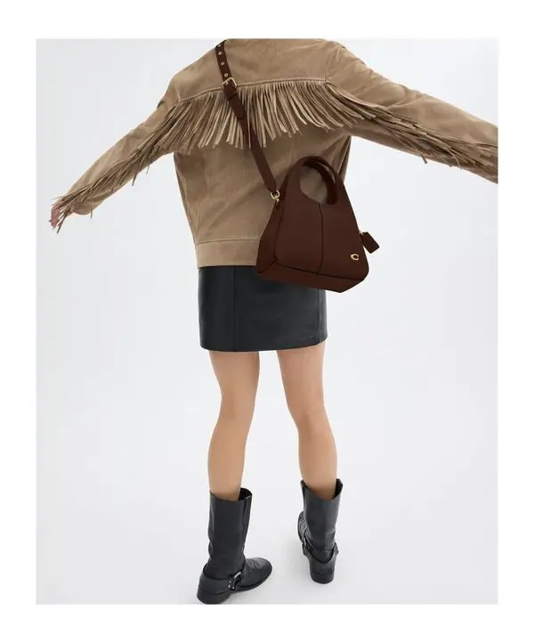 COACH Top Handle Mini Tote Bag - Brown