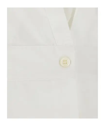 A.p.c. V-neck Sleeveless Button-up Dress