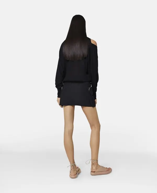 Stella McCartney Cut-out Detail Crewneck Knitted Top