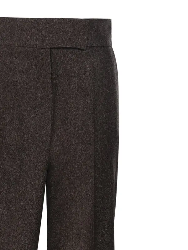 Max Mara Billy Pleated Wide-leg Trousers