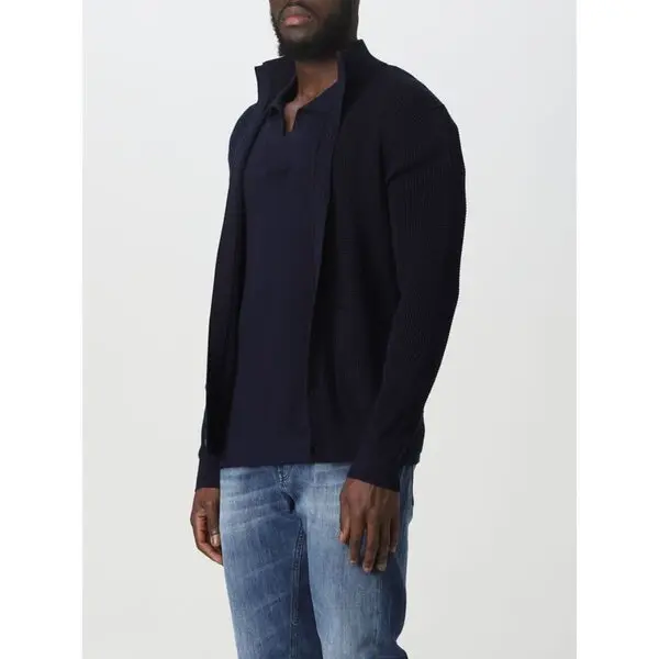 BALLANTYNE Buttoned Knitted Cardigan - Black