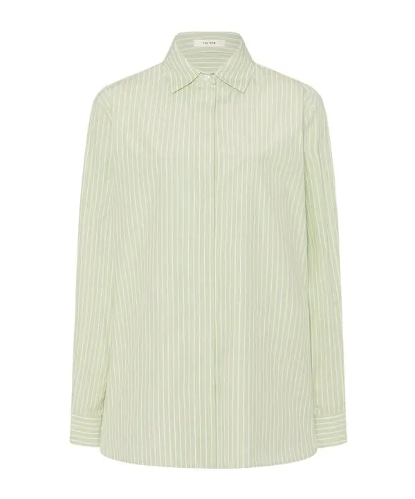 THE ROW Long Sleeve Shirt - Green