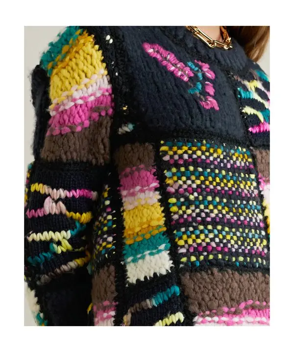 Gabriela Hearst Patterned Long-sleeved Sweater