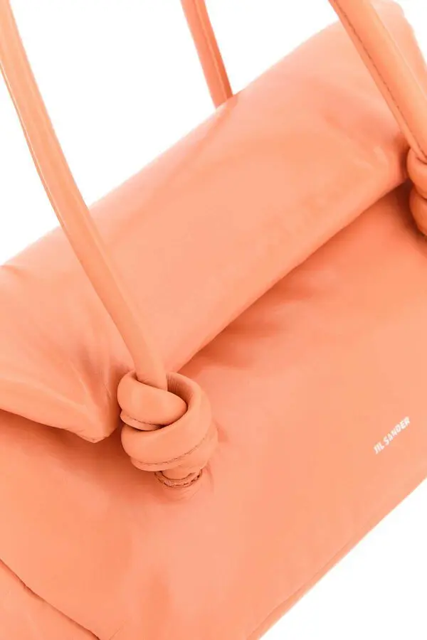 JIL SANDER Knot-detailed Padded Tote Bag