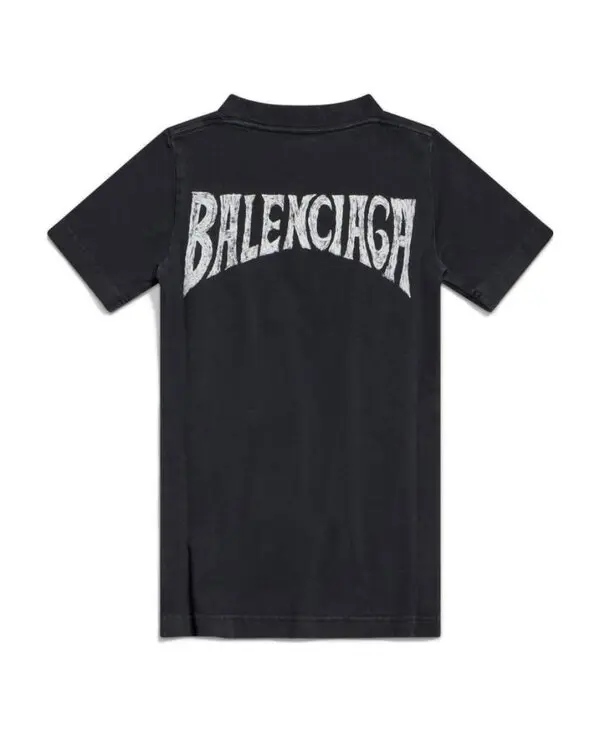 Balenciaga Graphic Printed Crewneck T-shirt