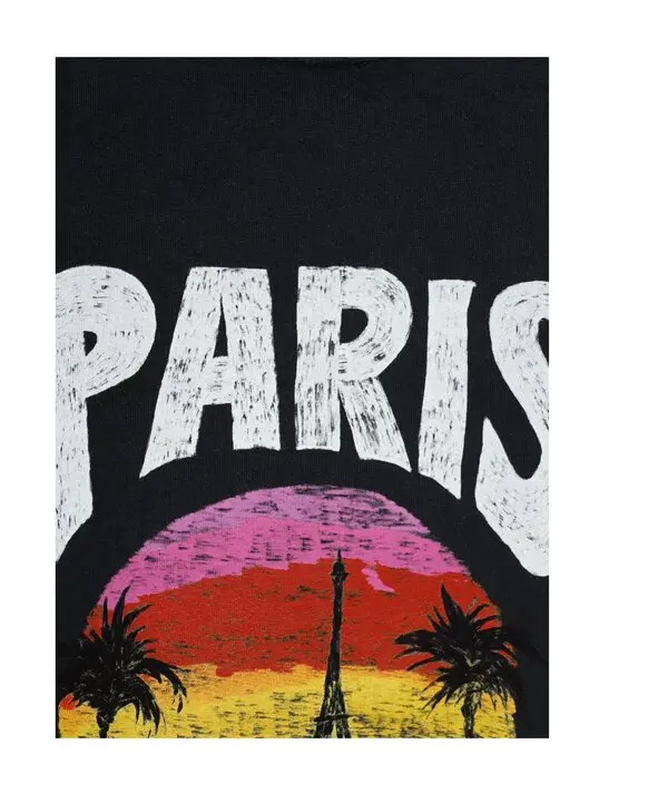 Balenciaga Graphic Printed Crewneck T-shirt