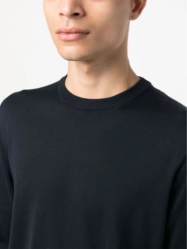 BALLANTYNE Crewneck Knitted Jumper - Black