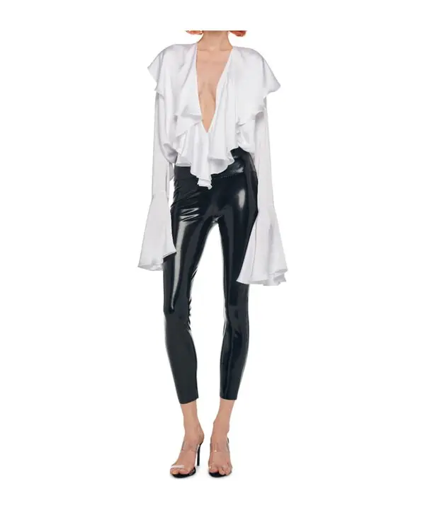 Norma Kamali High-waisted Trousers