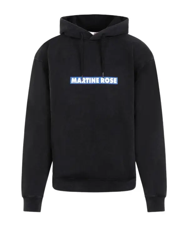 Martine Rose Long Sleeve Hoodie With Graphic Print