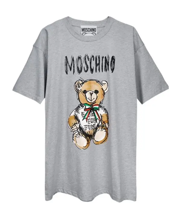 Moschino Teddy Bear Print Cotton T-shirt