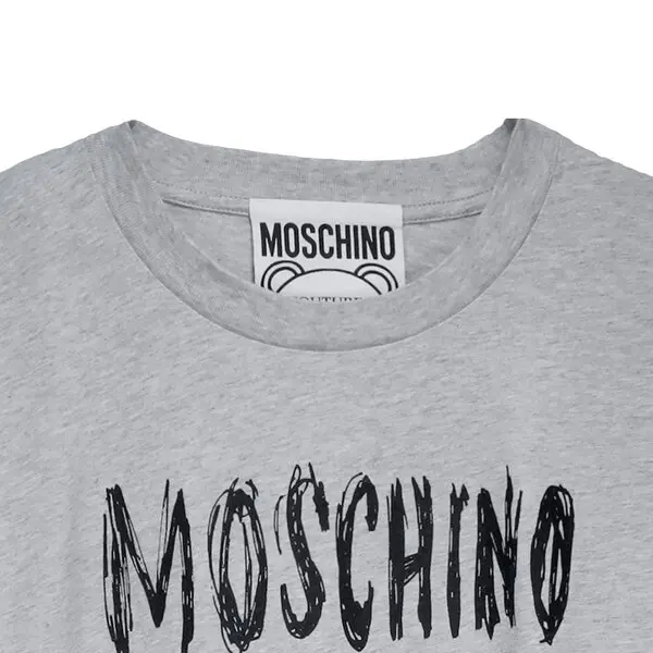 Moschino Teddy Bear Print Cotton T-shirt