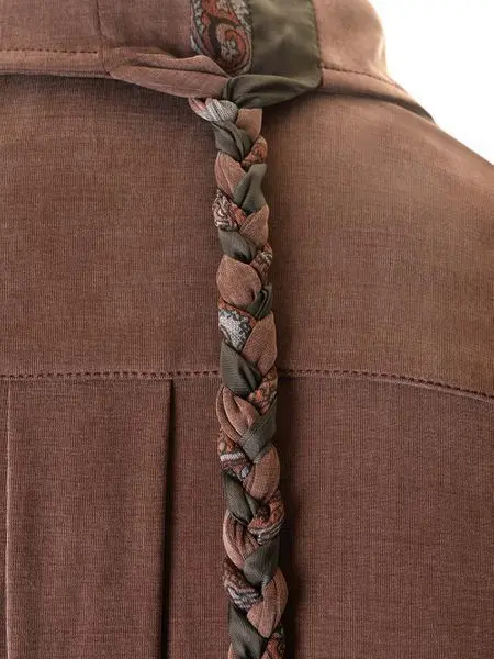 MAGLIANO Braided-strap Detailed Spread Collared Shirt
