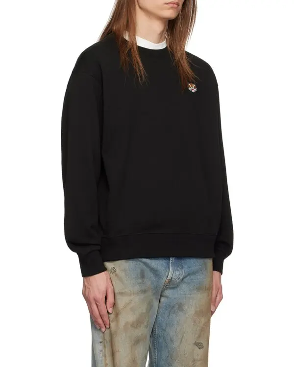 Kenzo Lucky Tiger Embroidered Crewneck Sweatshirt