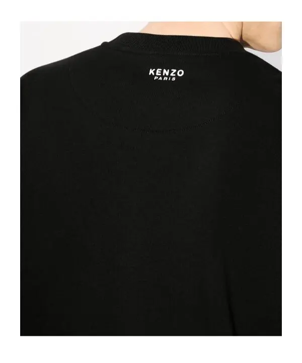 Kenzo Lucky Tiger Embroidered Crewneck Sweatshirt