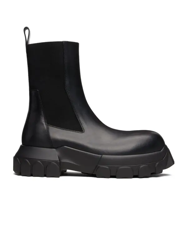 Rick Owens Beatle Bozo Tractor Chelsea Boots