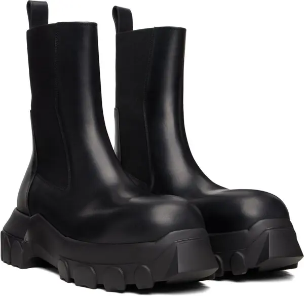 Rick Owens Beatle Bozo Tractor Chelsea Boots