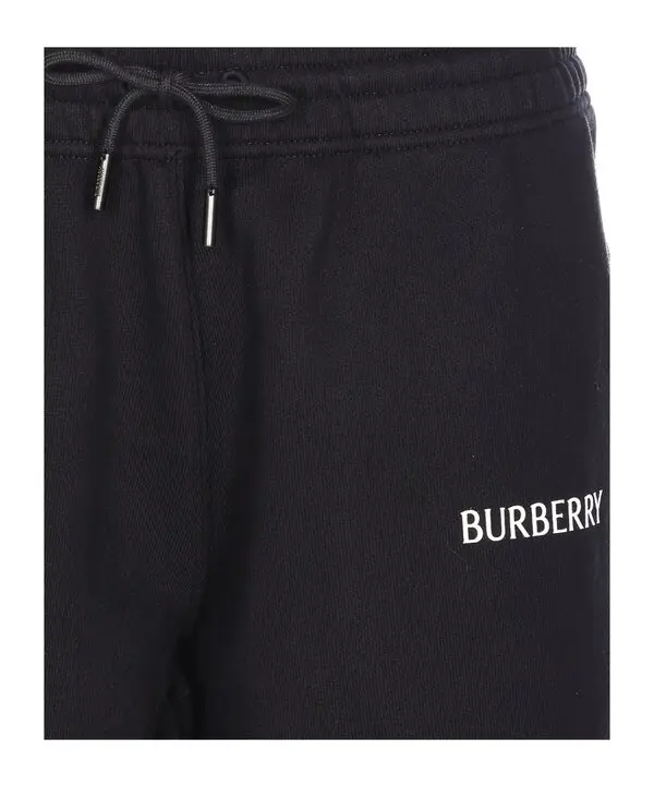 Burberry Logo Printed Drawstring Track Trousers