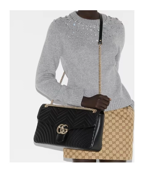 Gucci Gg Marmont Large Shoulder Bag