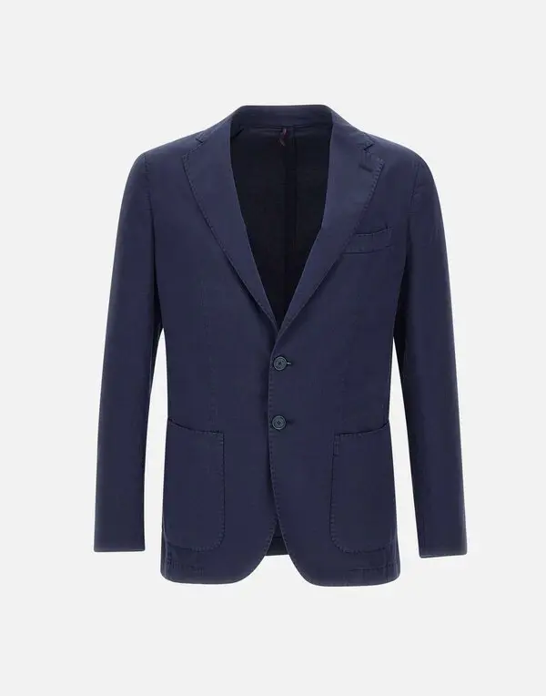 SANTANIELLO Tailored Blazer - Blue