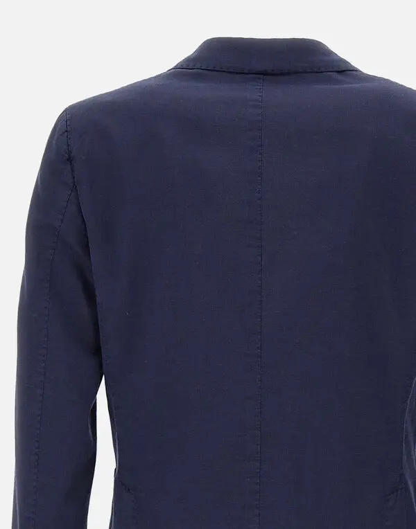 SANTANIELLO Tailored Blazer - Blue