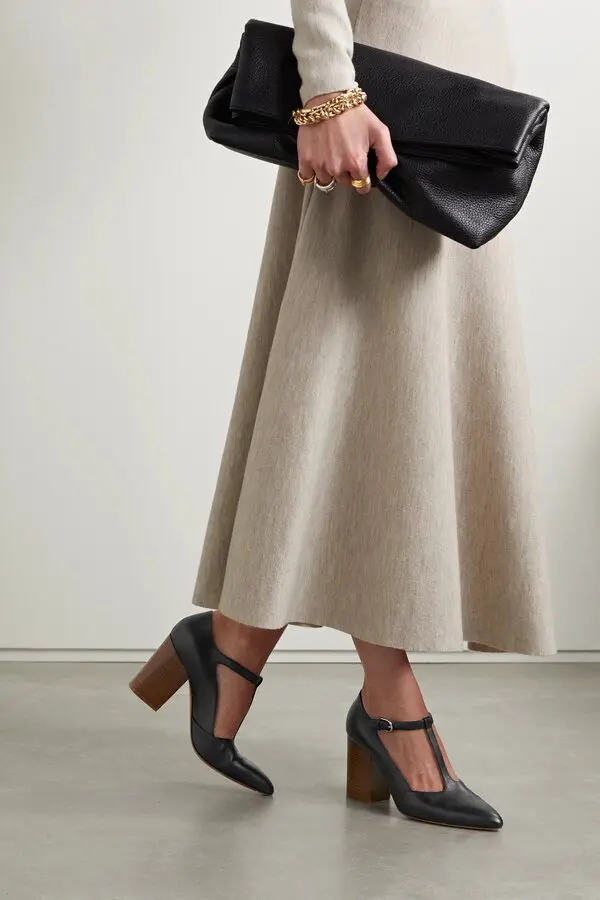 Gabriela Hearst Mary Jane Pointed High Heels