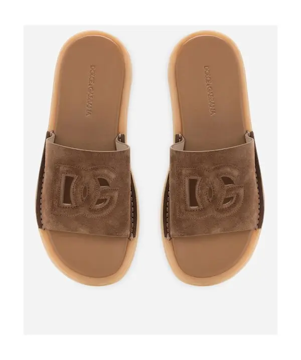 Dolce & Gabbana Cut-out Dg Logo Sliders