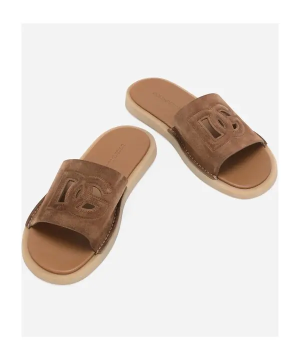 Dolce & Gabbana Cut-out Dg Logo Sliders