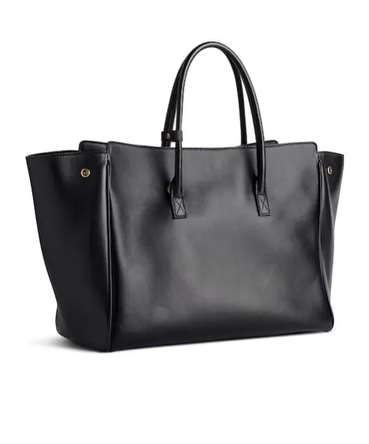 Balenciaga Hampton Small Carry All Bag - Black