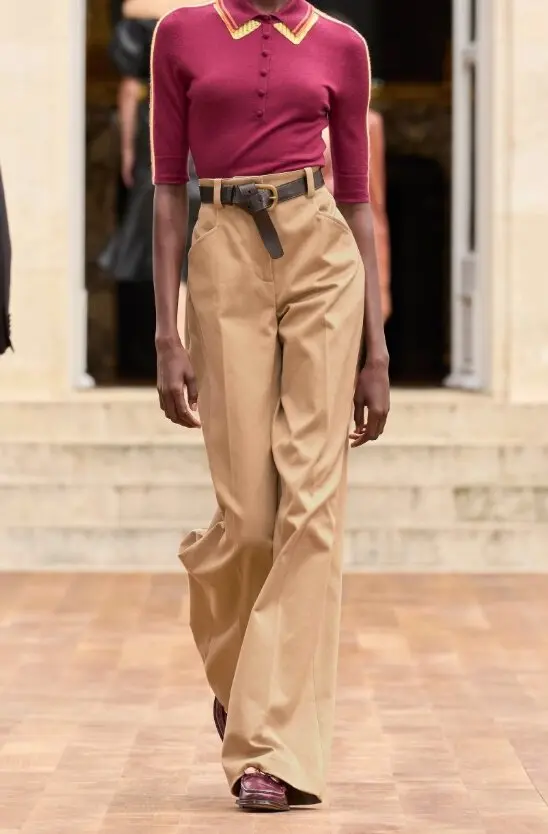 Gabriela Hearst Wide-leg Belted Pants