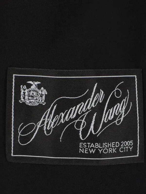 Alexander Wang Cropped Long Sleeve Blazer