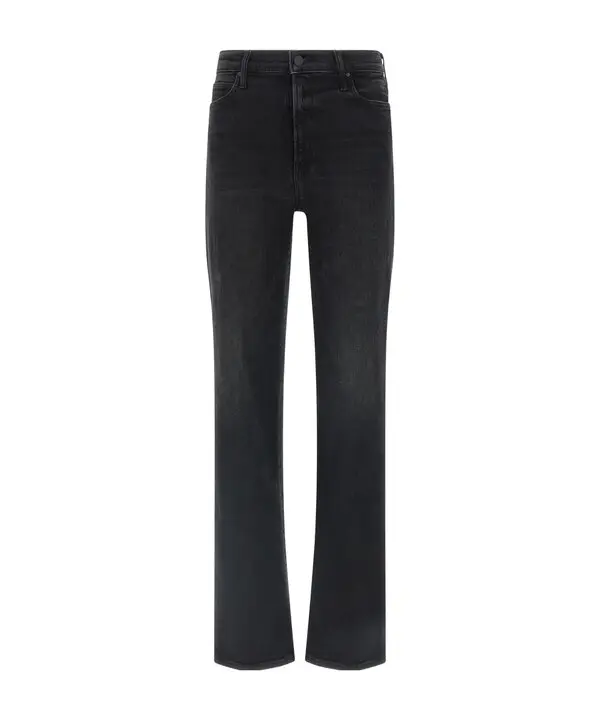 MOTHER The Kick It Jeans - Black